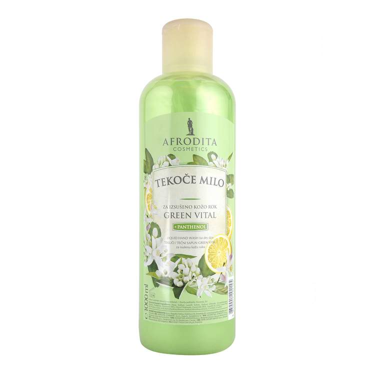 Afrodita green vital tečni sapun za ruke 1l