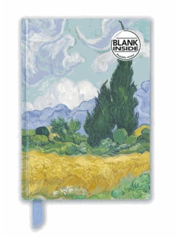 Notes Vincent van Gogh: Wheat Field with Cypresses (Flame Tree Blank Notebooks)