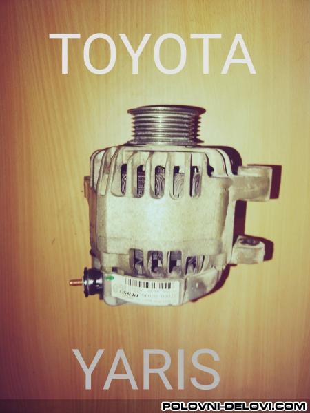 Toyota Yaris Alternator Elektrika I Paljenje