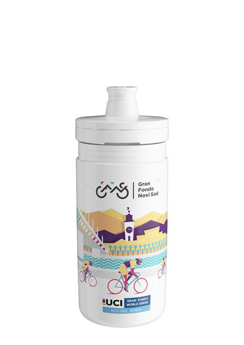 BIDON ELITE KEBEA GRAN FONDO NOVI SAD black 550ml