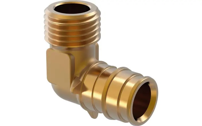 Uponor koleno mesingano Q&E 20-G1/2″MT