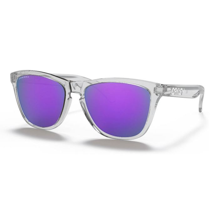 NAOČARE OAKLEY FROGSKINS polished clear-prizm violet