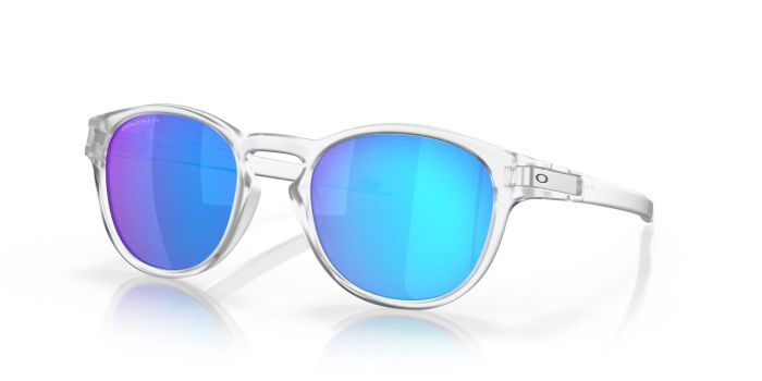 NAOČARE OAKLEY LATCH matte clear-prizm sapphire polarized