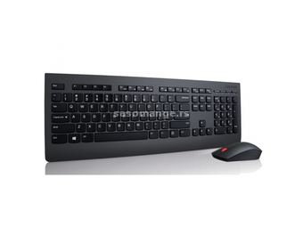 Tastatura+miš LENOVO Professional bežični set/4X30H56796/US/crna