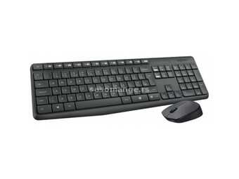 Tast+mis Logitech MK235 Wireless USB Gray US 920-007931