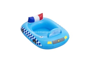 Gumeni policijski čamac za decu Bestway