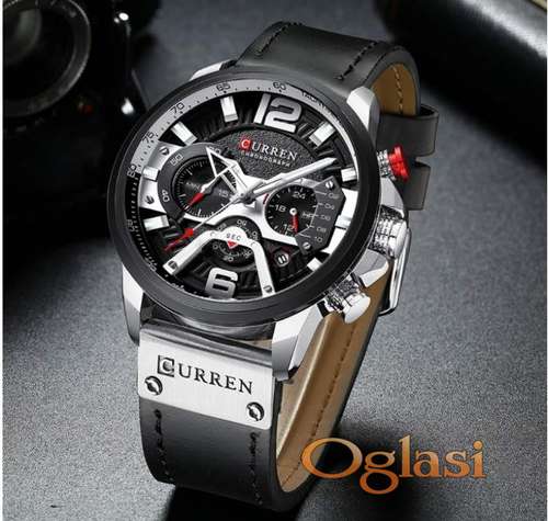 Vrh CURREN Sat Chronograph sve u funkciji S original