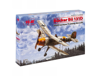 ICM Model Kit Aircraft - Bücker Bü 131D WWII German Training Aircraft 1:32 ( 060950 )