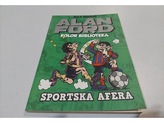 Alan Ford Sportska afera Kolor Biblioteka Max Bunker