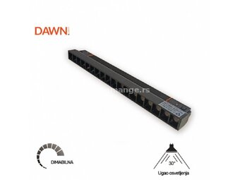 DAWN MAGNETIC SVETILJKA LED02-20W 3000K 30 48V DC CRNA