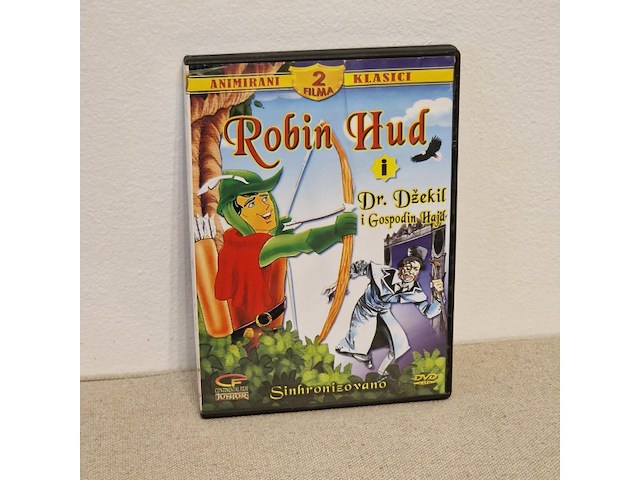 DVD Robin Hud i Dr.Džekil i Gospodin Hajd