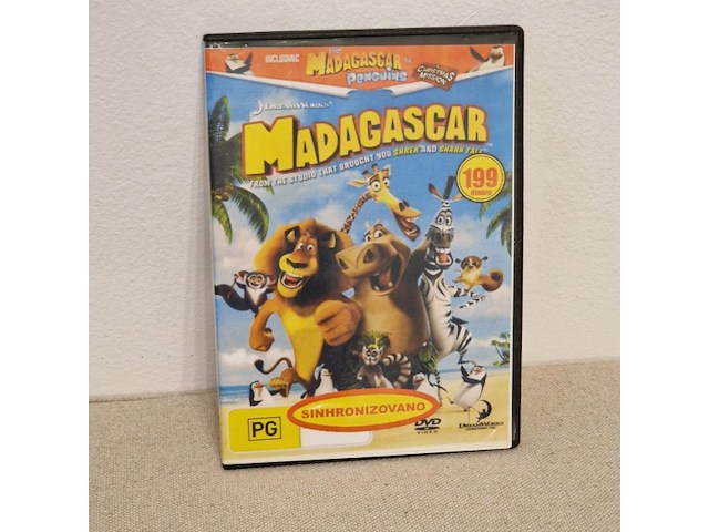 DVD Madagascar