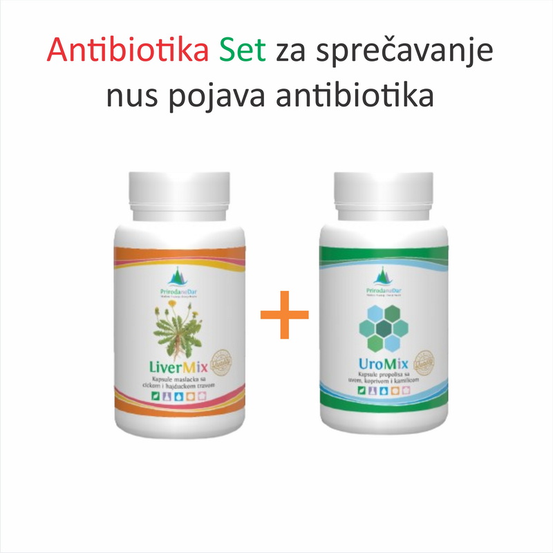 Antibiotika Set za nus pojave antibiotika
ANTIBIOTIKA SET