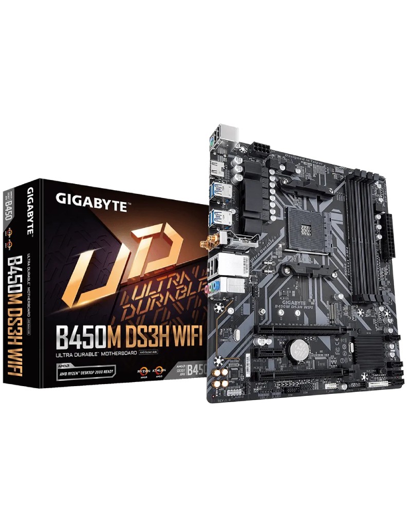 GIGABYTE B450M DS3H WIFI rev. 1.x