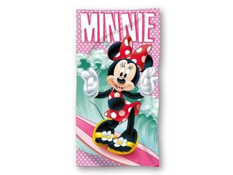 Baloo Dečiji Pamučni Peškir za plažu 70x140 cm Minnie Mouse Model 1 ( 9638 )