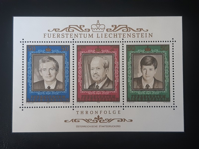 LIECHTENSTEIN 1988