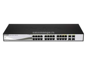 LAN Switch D-Link DGS-1210-24P/E 10/100/1000 24port PoE Smart