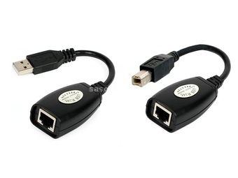 USB extender UEX-050 do 50m + printer port