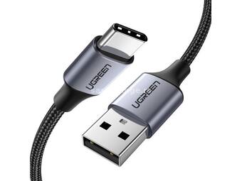 USB tip C M na USB 2.0 M kabl Alu.3m Grey