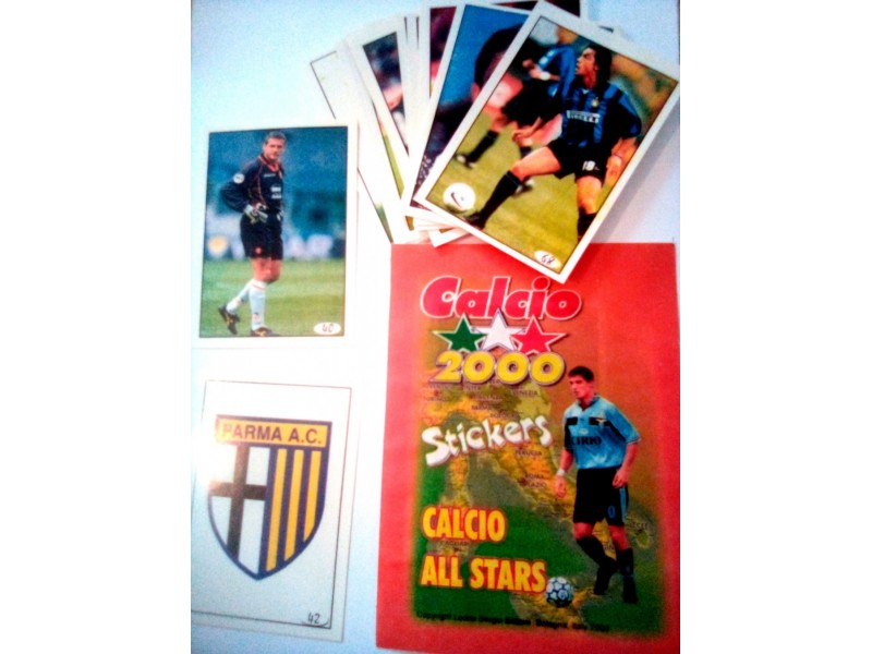 CALCIO 2000 ALL STARS Sličice na komad RETKO