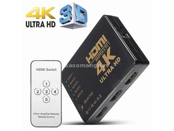 HDMI switch 5u1 HDS-006 4K