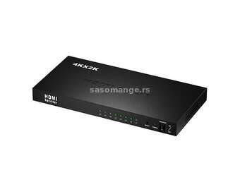 HDMI spliter aktivni 1/8 5V/3A KT-HSP 1.8