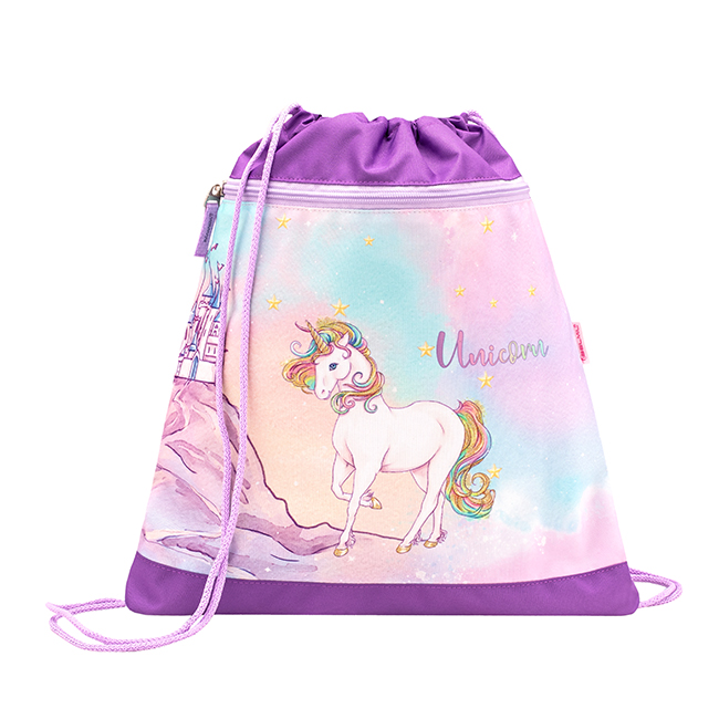 BELMIL torba za patike Rainbow Unicorn Magic