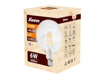 Xwave E27 6W SL-F-S6-2200K Filament Sijalica 2200K