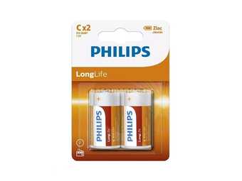 Philips Baterija Longlife R14/C 1.5V (1/2)