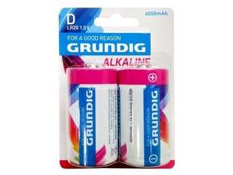 Alkalne baterije D LR20 Grundig 1.5V