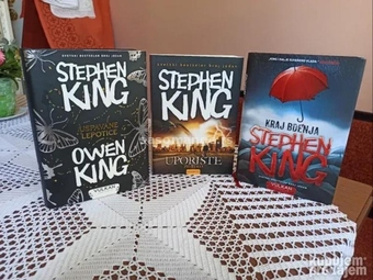 AKCIJA Komplet 3 knjige Stivena Kinga - kao nove
