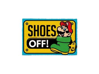 Otirač Super Mario - Shoes Off Colour - Doormat