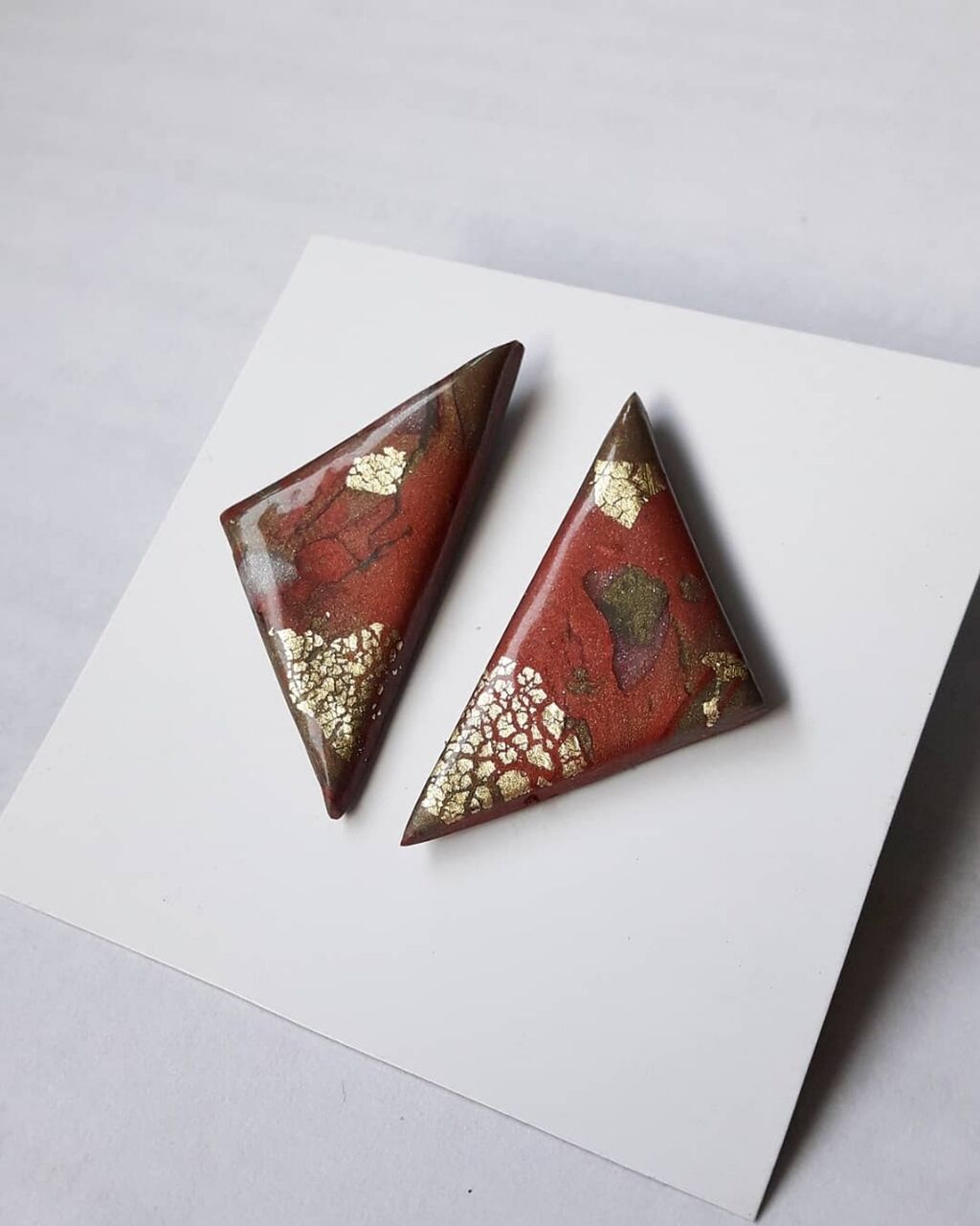 Unikatne minđušice iz nove kolekcije "Jardin", od polimerne gline