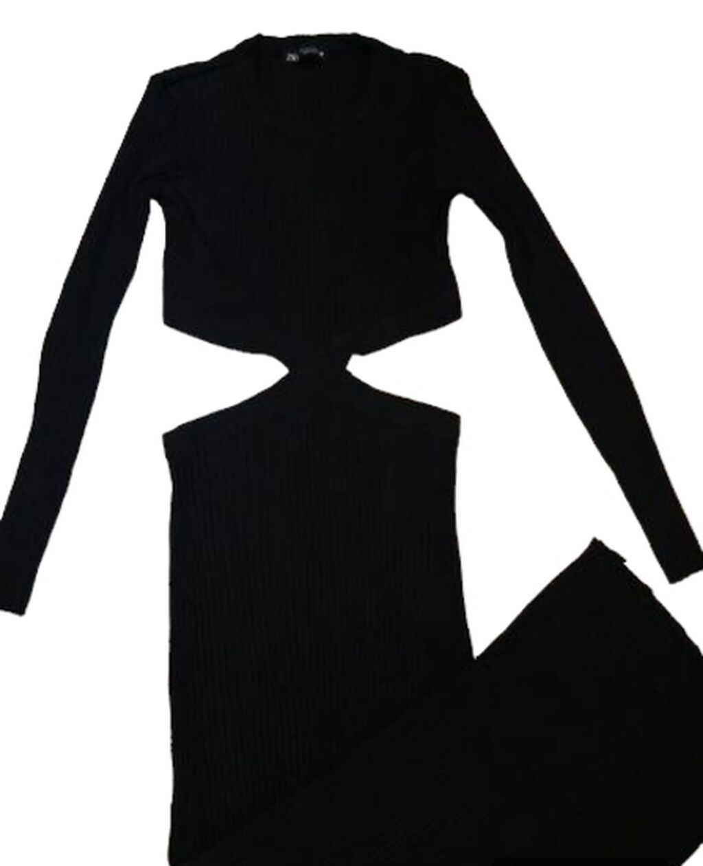 Zara S (EU 36), bоја - Crna, Drugi stil, Dugih rukava
