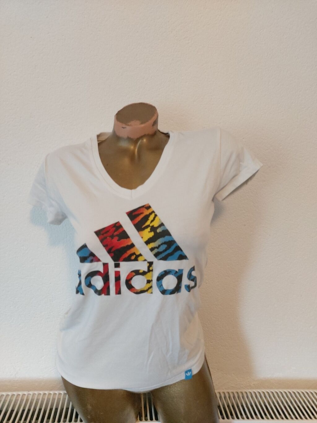 Adidas Originals, M (EU 38), Pamuk, bоја - Bela
