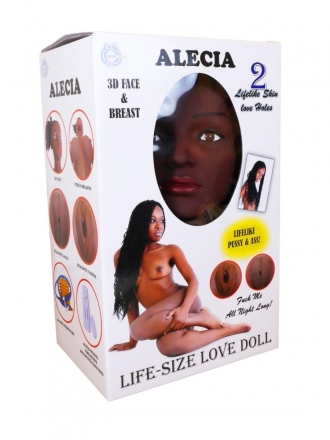 Alecia 3D Vibrating Lutka na Naduvavanje, 5900002 / 0366