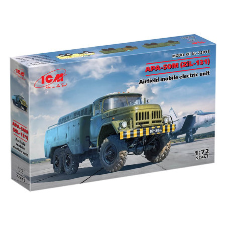 ICM Model Kit Military - APA-50M (ZiL-131) Airfield Mobile Electric Unit 1:72 ( 060917 )