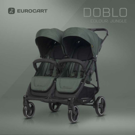 Euro-cart Euro-cart kolica za blizance doblo jungle ( W/EU/DOBLO/JU )