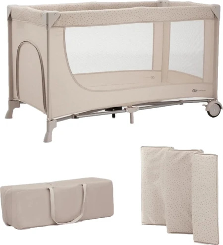 Kinderkraft prenosivi krevetac joy 2 beige ( KLJOY02BEG00000 )