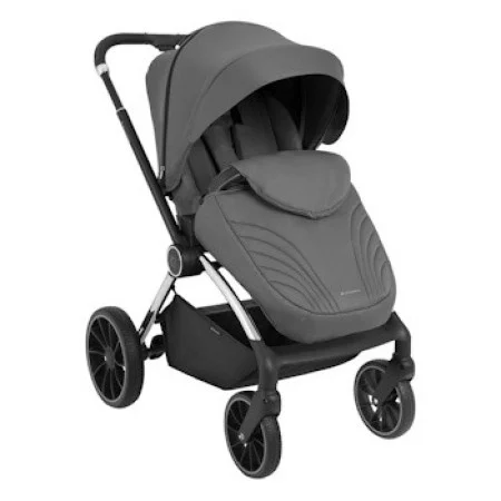 KikkaBoo Kolica Kara 3in1 set sa autosedištem I-Prime I-size i tvrdom korpom Grey ( KKB23142 SET )