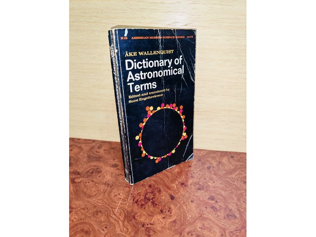 Dictionary of Astronomical Terms - Ake Wallenquist