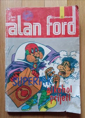 Alan Ford-Superhik Alkohol Prijeti (Vjesnik Br.321