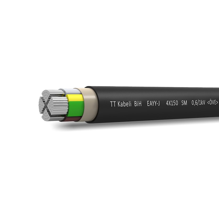 KABL PP00-A (EAYY-0) 4x240mm2 TT (bez z/z zile) (1 duzina = 106m)