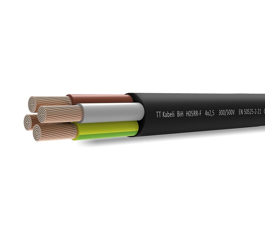 KABL GG/J 5X1.5mm2 ( H05RR-F ) TT