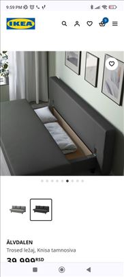 Ikea krevet na razvlačenje