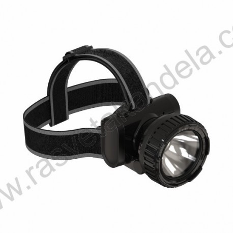 Naglavna punjiva LED lampa M706H-1L 1W crna