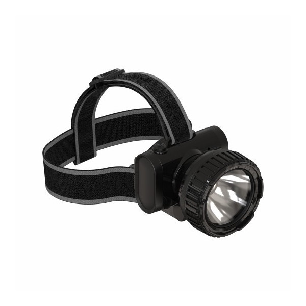 Naglavna punjiva LED lampa M706H-1L 1W crna