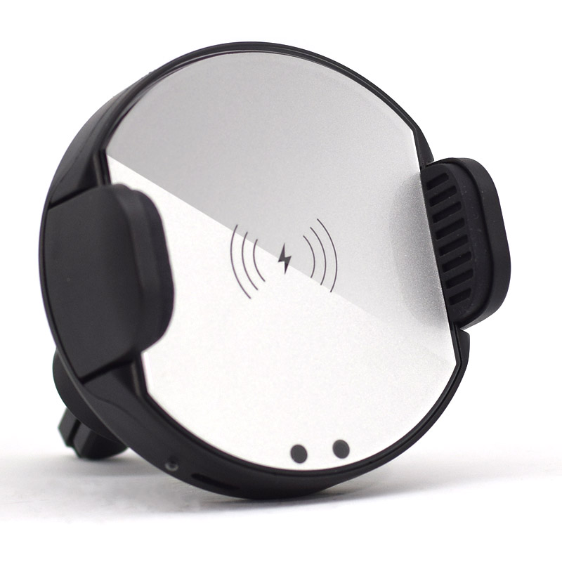 Auto Drzac Wireless T20 QC 3.0 srebrni