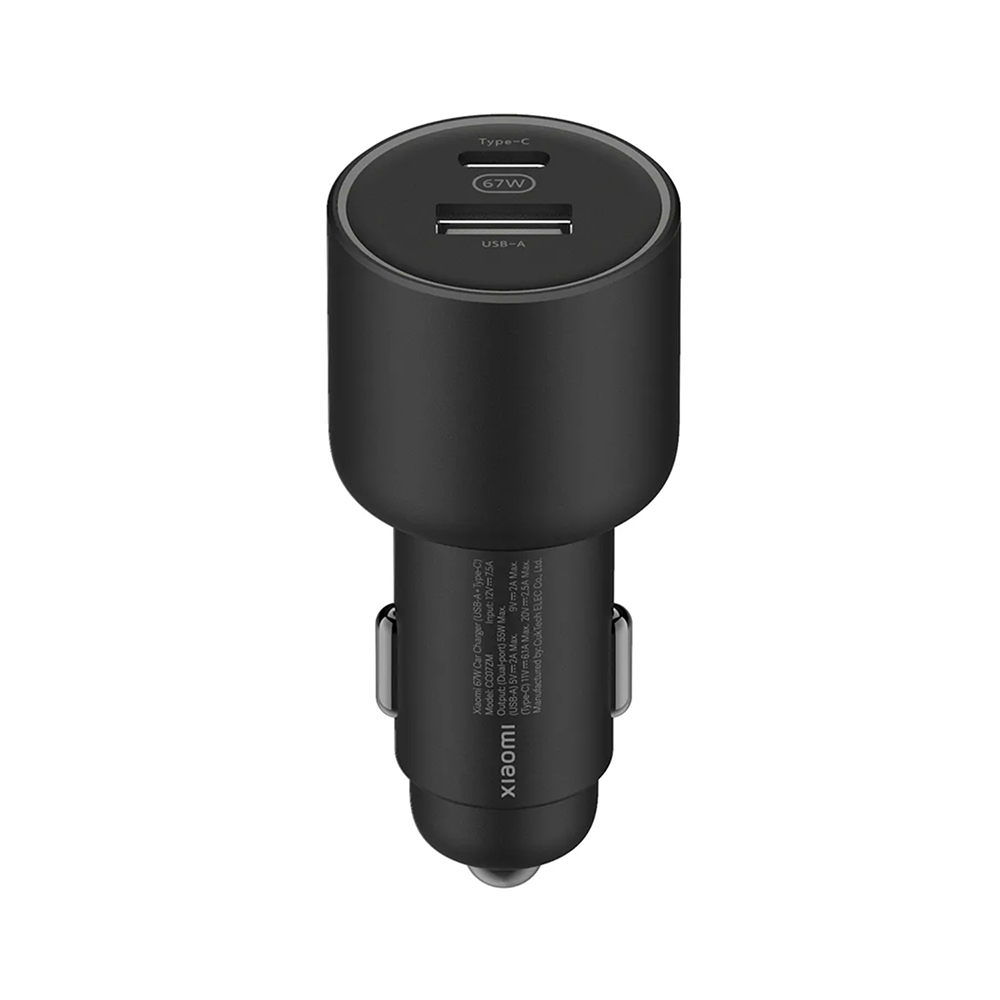 Auto punjac XIAOMI Dual (USB + Type C) 67W crni Full ORG (BHR6814GL) (MS)