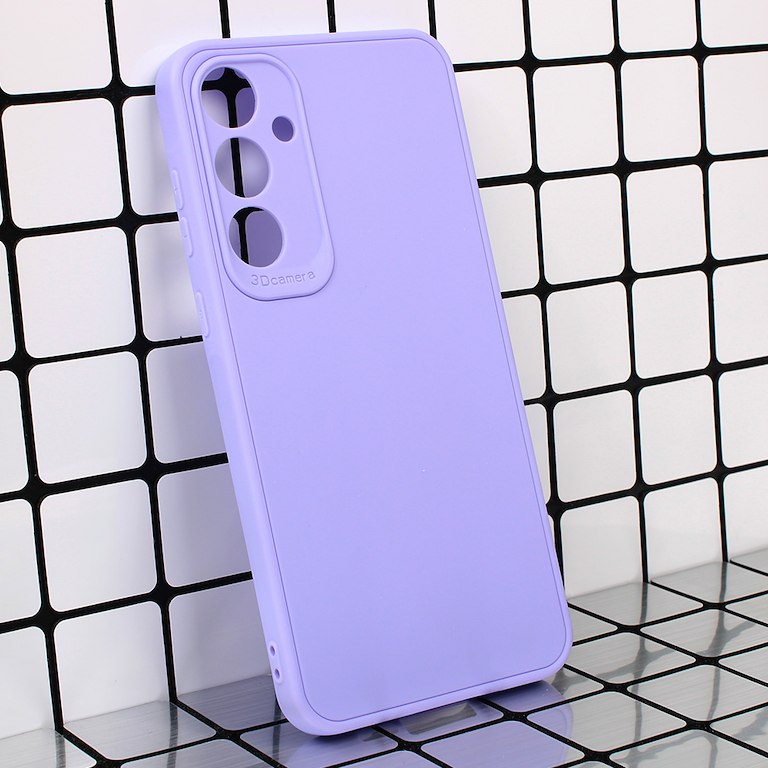Futrola 3D Camera za Samsung A556 Galaxy A55 5G ljubicasta